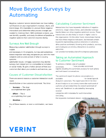 Verint | Executive Perspective